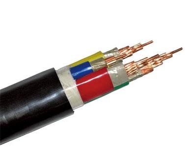 High Voltage Armored Power Control Cable Copper Conductor , Flame Retardant