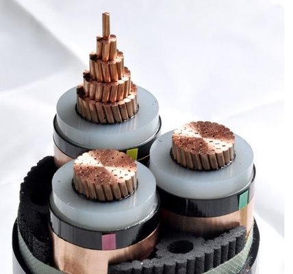 XLPE Insulated PVC / PE Outer Sheathed Flame Retardant Cable 26/35KV