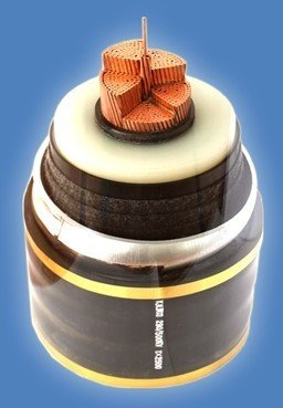 XLPE Insulation Extra High Voltage Cable HDPE Cable for GIS Substation