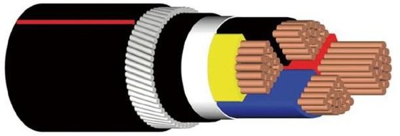 Armoured XLPE Low Voltage Insulation Cable High Voltage Wire Outdoor