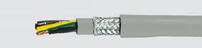 Grey , Orange Low Voltage Power Cable PVC Insulating Cable Custom Made