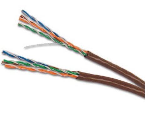 Cat5e 24AWG Communication Cables / 4 Pairs UTP Network Cable HSYV-5E