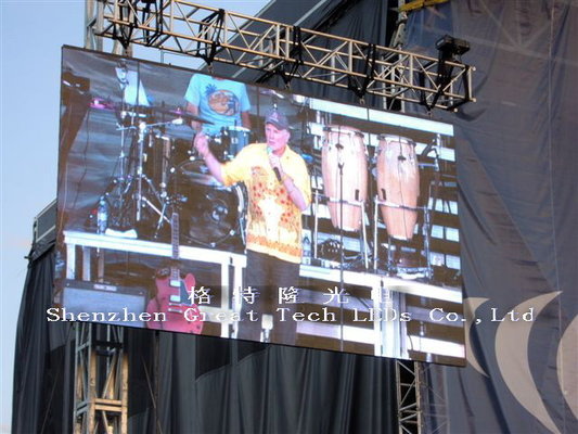 China Rent High Grey Scale Outdoor Stage / Event P6 LED Screen With 27777 pixels/㎡ supplier