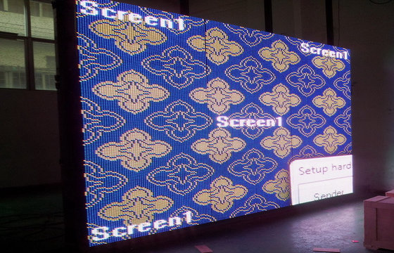 China Normal Brightness OPutdoor 10mm LED display Board For Commercial advertising supplier