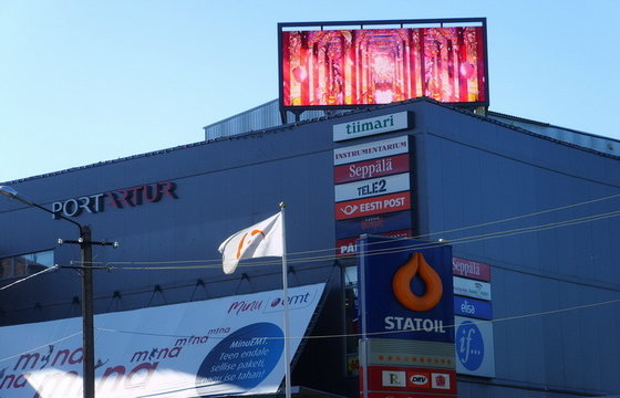 China High Contrast Ratio SMD Outdoor Advertising 6mm LED Display For Business supplier