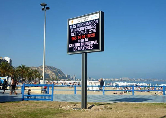 China High Brightness P6 Outdoor SMD LED Display With Aluminum Module High Waterproof supplier