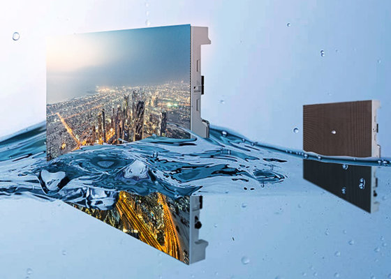 P6mm SMD Outdoor Full Color LED Display High Brightness , Working in Boiling Water supplier