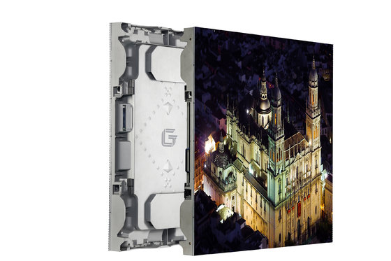 Aluminum P10 Ourtdoor SMD LED Display Full Color High Contrast Energy Saving supplier
