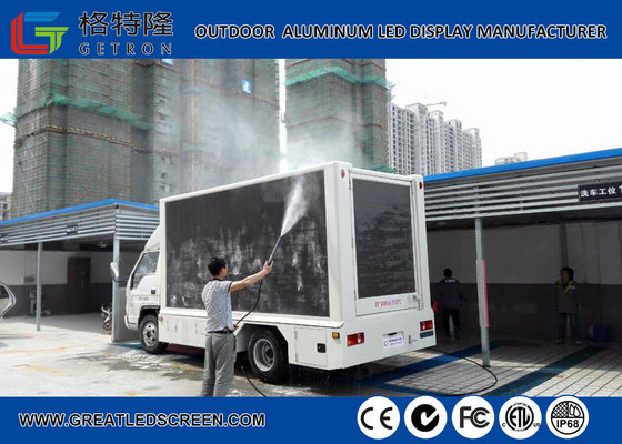 High Resolution Outdoor P10 Truck Mounted Led Screen Display Advertising Led Screen supplier