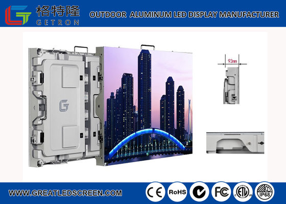 Fireproof Hd Led Advertising Screen , Led Outdoor Display Board Energy Saving supplier