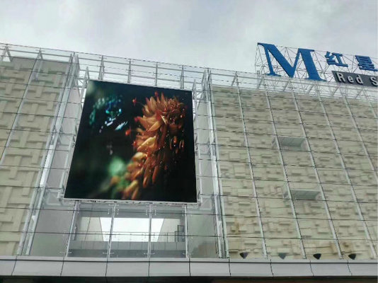 SMD1818 Led Outdoor Display Board P6 Low Decay Energy Saving For Commercial Advertising supplier