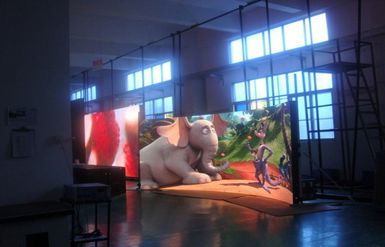 Outdoor Full Color P5 SMD Rental Led Display 7000nts 3840Hz IP68 IP65 Waterproof supplier