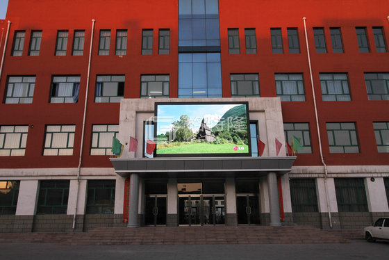 Aluminum Module LED Outdoor Display With Pixel Pitch 8mm For Bus Station supplier