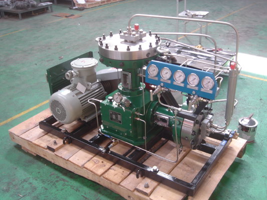 Oilless High Purity Gas Diaphragm Compressor Diaphragm Booster For Nitrogen / Oxygen Gas