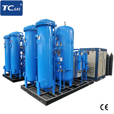 CE Approved PSA Oxygen Gas Plant / Industrial Oxygen Generator For Cylinder Filling with Thirdy Party Testing