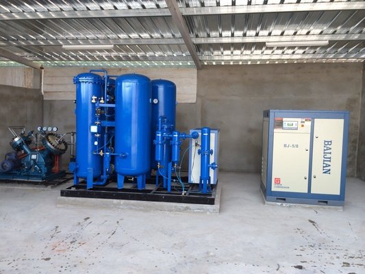 Petroleum Gasoline Oxygen Gas Generator Generating Equipment 90%~93% Purity