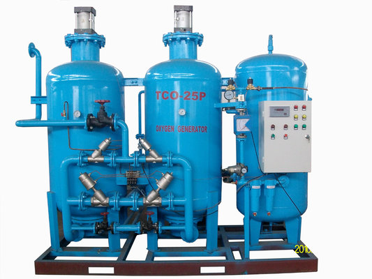 PLC Control Oxygen Gas Plant Oxygen Generator Industrial With 2 Vessels and Easy Installation
