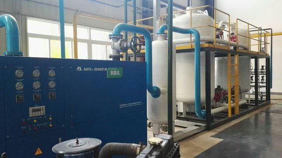 99.7% Liquid Cryogenic Oxygen Plant KDON-200/400 Model For Industrial Oxygen Production with Smart Filling Station
