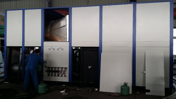 Sistema disseccante industriale del deumidificatore di capacità elevata con la ruota disseccante rotatoria