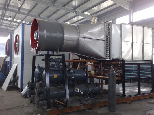 Silica Gel Industrial Desiccant Dehumidifier , Desiccant Rotor Dehumidifier Low Humidity