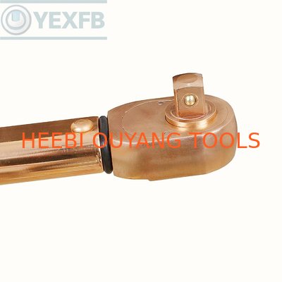 ANTI-SPARK NON-MAGNETIC LOCK TORQUE WRENCH/SPANNER, 1/2"DR, 20-100N. M, WINDOW DISPLAY