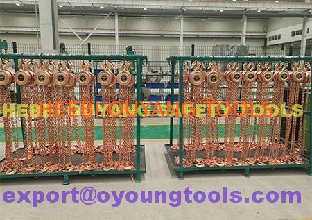 Spark Resistant Lifting Chain Hoist Range 500-20000kg Atex Tools copper Beryllium