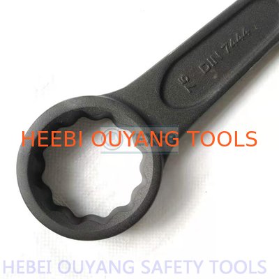Steel Striking/Slogging/Hammer Wrench/Spanner Ring/Box End,75mm,DIN7444