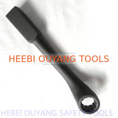 40 CR-V Steel Slogging/Striking/Hammer Wrench/Spanner,Offset,Ring/Box End,2-1/2"