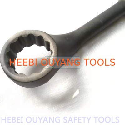 40 CR-V Steel Slogging/Striking/Hammer Wrench/Spanner,Offset,Ring/Box End,2-1/2"