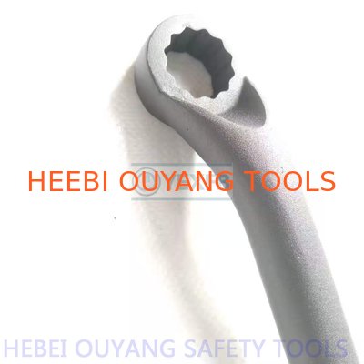 40 CR-V Steel Slogging/Striking/Hammer Wrench/Spanner,Offset,Ring/Box End,2-1/2"