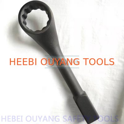 40 CR-V Steel Slogging/Striking/Hammer Wrench/Spanner,Offset,Ring/Box End,2-1/2"