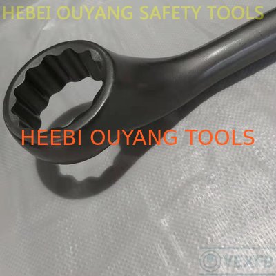 40 CR-V Steel Slogging/Striking/Hammer Wrench,Offset,Ring/Box End,65mm