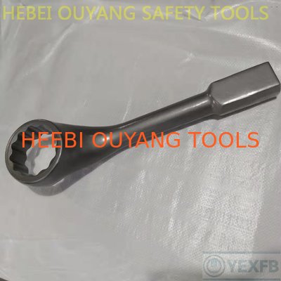 Offset Slogging/Striking/Hammer Wrench/Spanner,Ring/Box End,65mm,40 CR-V Steel
