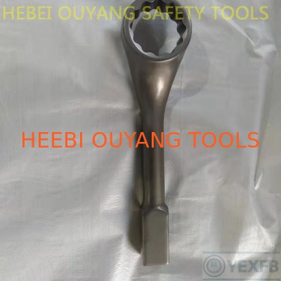Offset Slogging/Striking/Hammer Wrench/Spanner,Ring/Box End,65mm,40 CR-V Steel