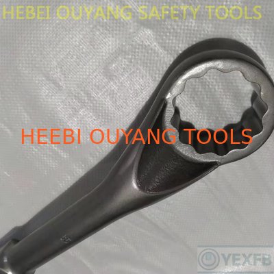 Offset Slogging/Striking/Hammer Wrench/Spanner,Ring/Box End,65mm,40 CR-V Steel
