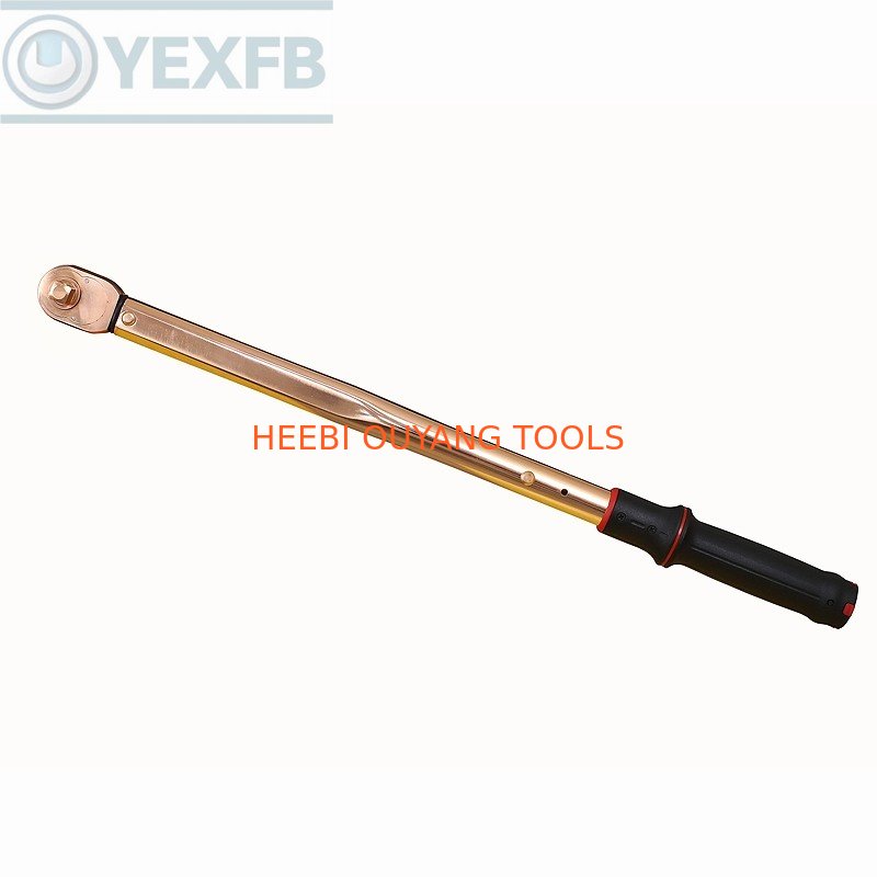 NON-SPARKING NON-MAGNETIC LOCK TORQUE WRENCH/SPANNER, 1/2"DR, 20-100N. M, WINDOW DISPLAY