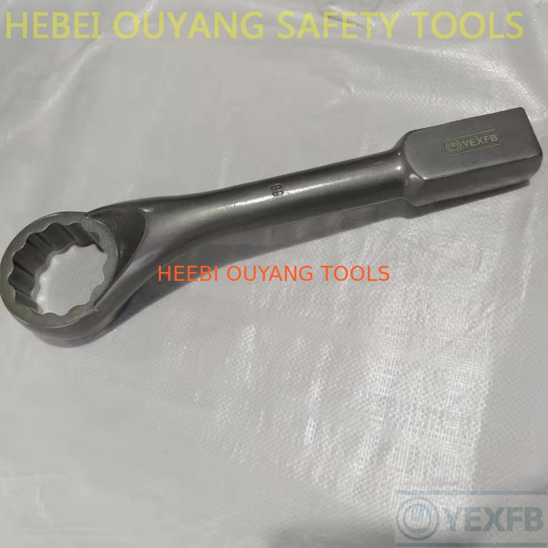 Offset Slogging/Striking/Hammer Wrench/Spanner,Ring/Box End,65mm,40 CR-V Steel