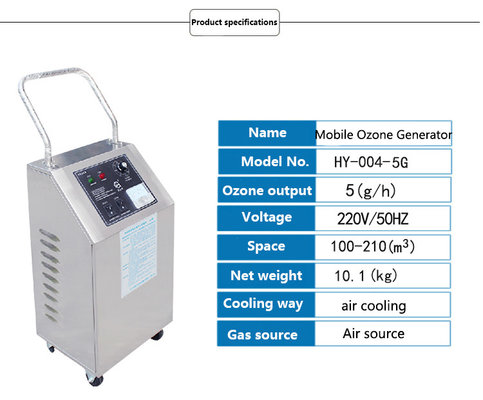 3g/h high quality Animal Odor removal portable Ozone generator