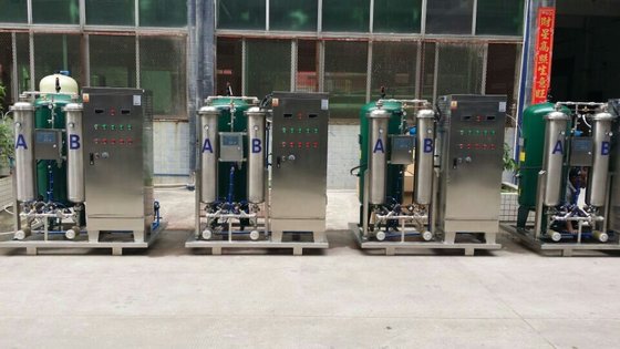 large water treatment system ozone generator for fish farming