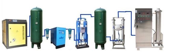 dosmetic sewage wastewater disinfection ozone generator/ coli ozone sterilizer