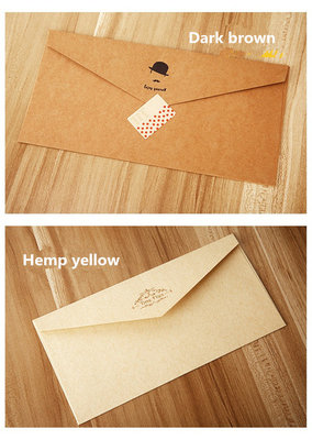 Creative high-grade stamping texture paper business invitation envelope