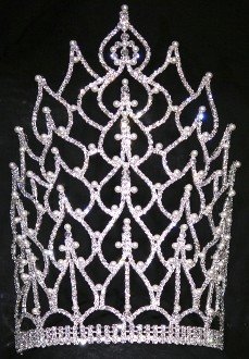 Pearl  crowns and tiaras for pageant crowns tall crowns supplier whosale pageant crowns and tiaras custoim crowns