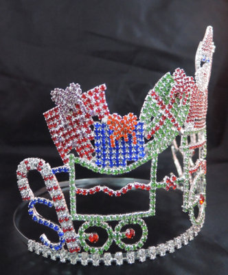 Christmas man crowns rhinestone pageant crowns and tiaras for holiday custom pageant crowns and tiaras wholesale