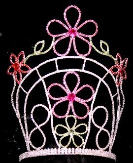 Easter spring crowns and tiaras pageant rhinestone crowns tiaras wholesale crowns supplier manufactuer pai crown jewelry