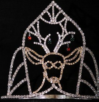 Elk crowns custom deer christmas pageant crowns for holiday pageant crowns wholesale crystal pageant crowns and tiaras
