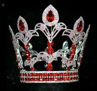 Classic round pageant crowns and tiaras fully round crowns pageant supplier china yiwu jewelry pai crown jewelry factory