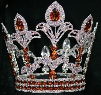 Classic round pageant crowns and tiaras fully round crowns pageant supplier china yiwu jewelry pai crown jewelry factory