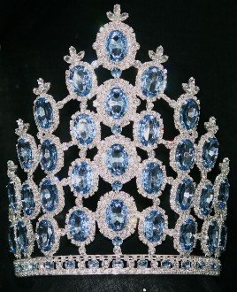 Blue rhinestone red crystal pageant crowns and tiaras disply custom pageant crowns and tiaras wholesale