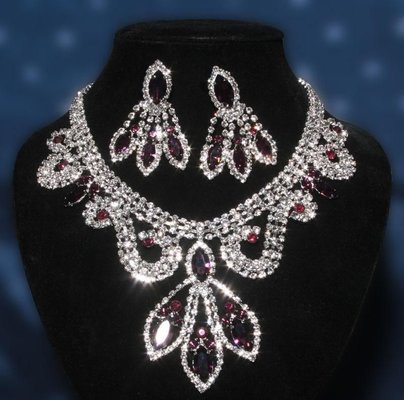 Custom rhinestone jewelry high quanlity jewelry supplier manufactuer pai crown jewelry wholesale party pageants women