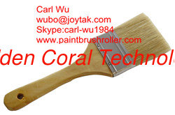 Natural pure bristle Chinese bristle synthetic mix paint brush wood handle plastic handle 2 inch PB-009